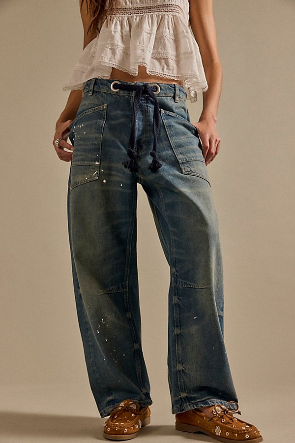 FREE PEOPLE Free People We The Free Moxie Barrel Jeans